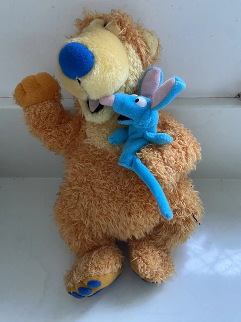 1999 BEAR IN The Big Blue House Applause Jim Henson Plush Titter Mouse ...