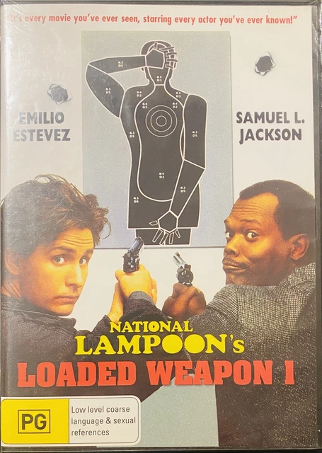 NATIONAL LAMPOON'S LOADED Weapon 1 (1993) Dvd - Brand New - Emilio ...