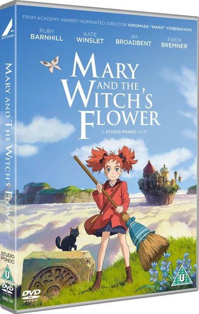 MARY AND THE Witch's Flower (DVD) £8.68 - PicClick UK