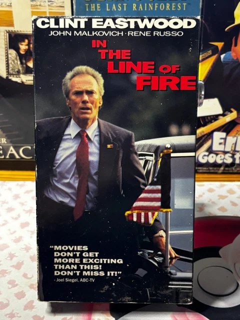 IN THE LINE of Fire VHS - Combined Shipping - Same Day Shipping! $4.99 ...