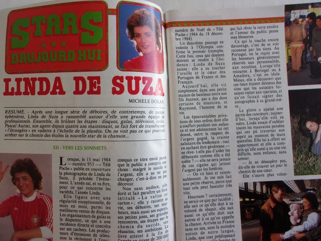 TÉLÉ POCHE N°1006 de 1985:Polnareff-Signoret-Jane Fonda-Prince-Karen ...