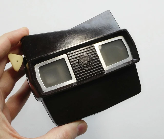 VINTAGE VIEW-MASTER VIEWER 3-Dimensional Model E In Original Box 50's ...