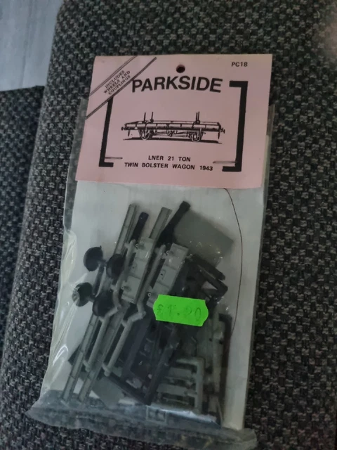 PARKSIDE DUNDAS MODELS, PC18 LNER 21Ton Twin Bolster Wagon 1943 Kit 4mm ...