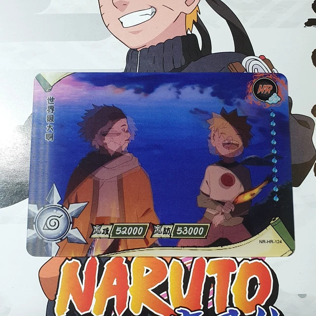 CARTE NARUTO KAYOU Hr-124 Hiruzen Saruto Et Naruto Uzumaki EUR 2,00 ...