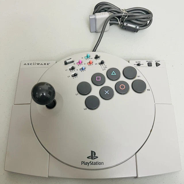 ASCIIWARE ASCII STICK PS Joystick Controller (PlayStation, PS1, PS2 ...