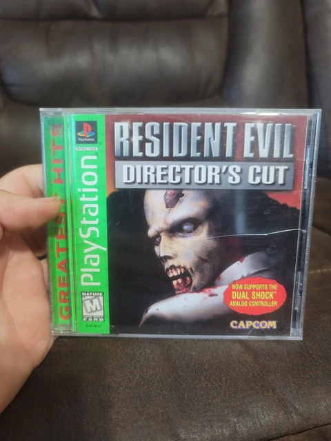RESIDENT EVIL DIRECTOR'S Cut PS1 Sony PlayStation 1 1998 usato vedi ...