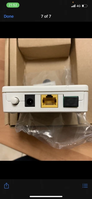 NOKIA-ONT G-010G-Q OPENREACH Optical Fibre GPON Terminal BNIB £350.00 ...