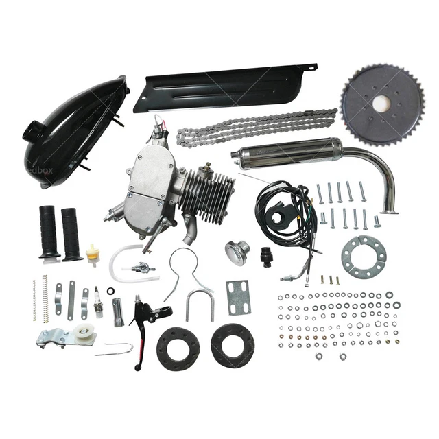 100CC MOTORISED BICYCLE Push Bike 2 Stroke Motor Engine Kit Petrol ...