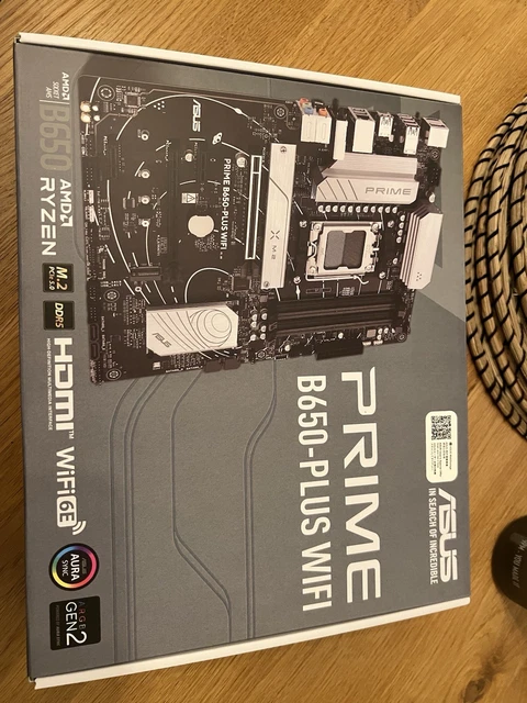 ASUS PRIME B650-PLUS WIFI AMD B650 Socket AM5 ATX £146.30 - PicClick UK