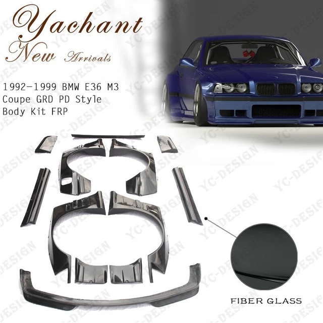 FRP BODY KIT For 92-99 BMW E36 M3 Coupe grd-pd-style Wing Lip Fender ...