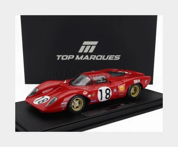 TOPMARQUES TOP130A FERRARI - 312P 3.0L V12 Coupe Team Sefac N 18 24h le ...