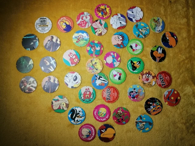 RETRO WALKERS TAZO Cards Warner Bros Looney Tunes Star Wars Collectable ...