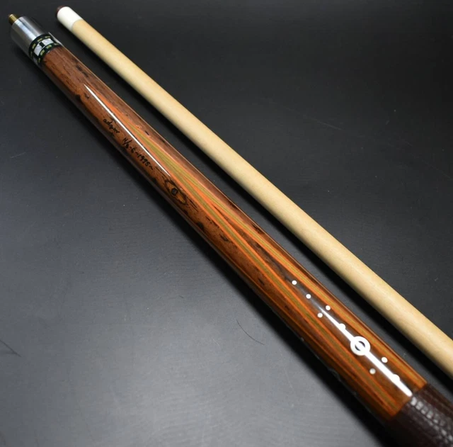 VINTAGE OLD ADAM Cue LUFTHANSA 1975 18-Joint Billiard Pool stick ...