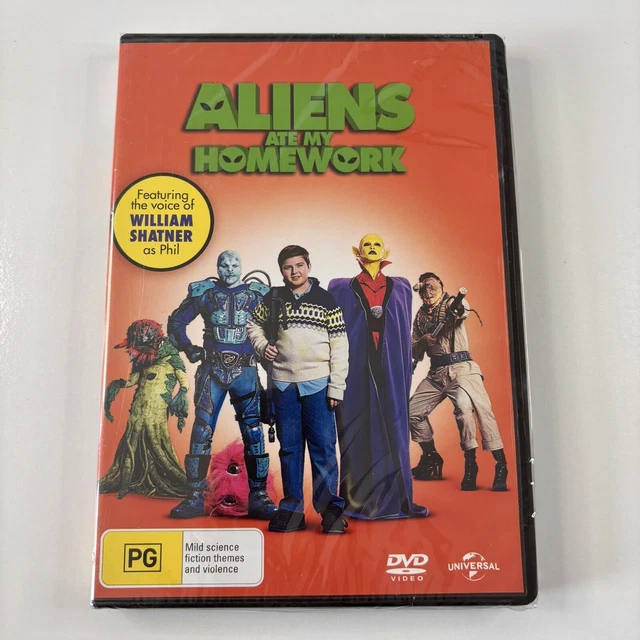 ALIENS ATE MY Homework DVD Region 4 PAL Brand New Sealed Free Tracked ...