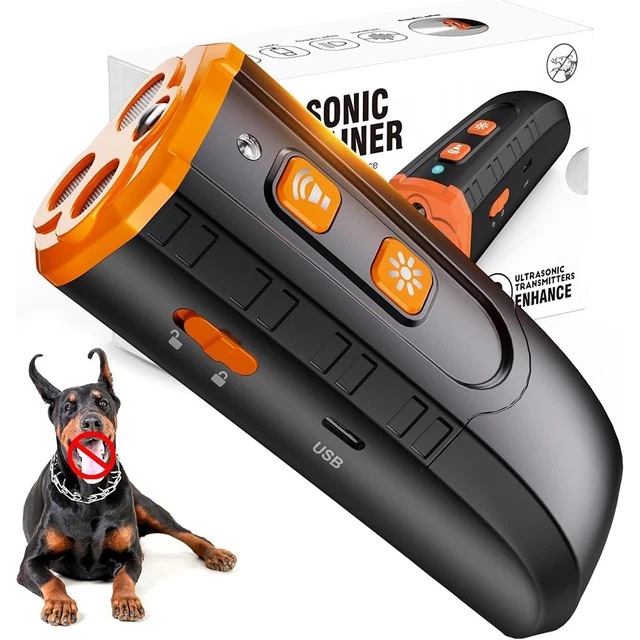 ANTI BARK DEVICE ultrasonic dog barking control stop repeller trainer ...