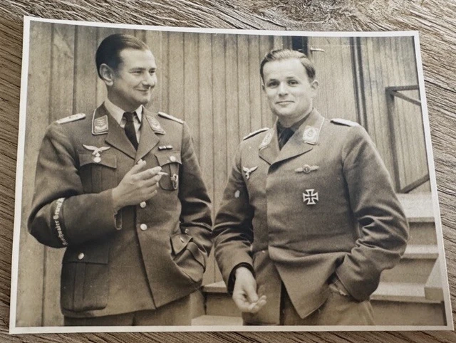 PK FOTO LUFTWAFFE Ofz. Ärmelband Geschwader General Wever Orden ...