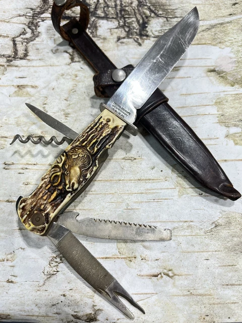 DECORA SOLINGEN DEUTSCHLAND DBGM Festklinge Pfadfindermesser EUR 130,49 ...