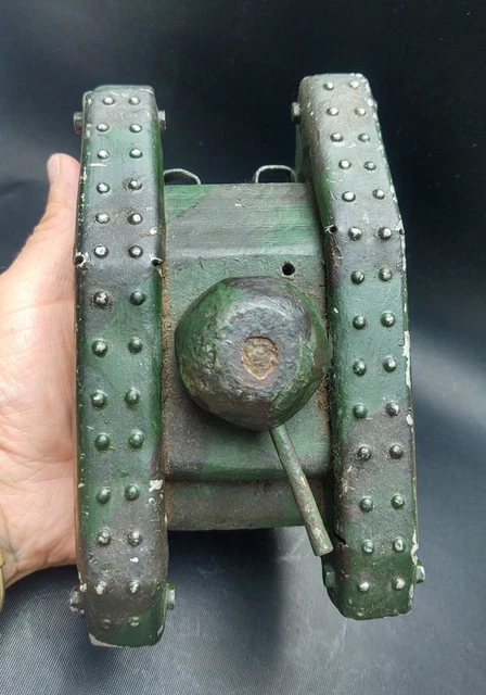 WWI TOY TANK Scratch Built Wooden Military Model £105.00 - PicClick UK