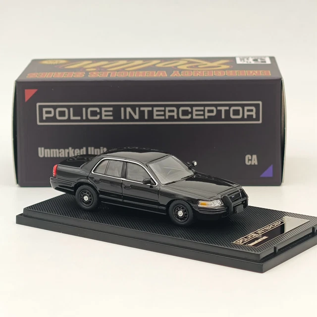 1:64 ROLLIN FORD CV NYPD/LAPD Police Car Victoria Crown Diecast Toys ...