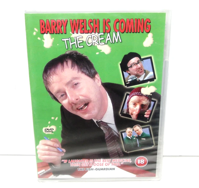BARRY WELSH IS Coming The Cream DVD, New & Sealed £14.99 - PicClick UK