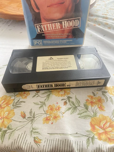 FATHERHOOD EX RENTAL CLAMSHELL VHS VIDEO TAPE Patrick Swayze Video Tape ...