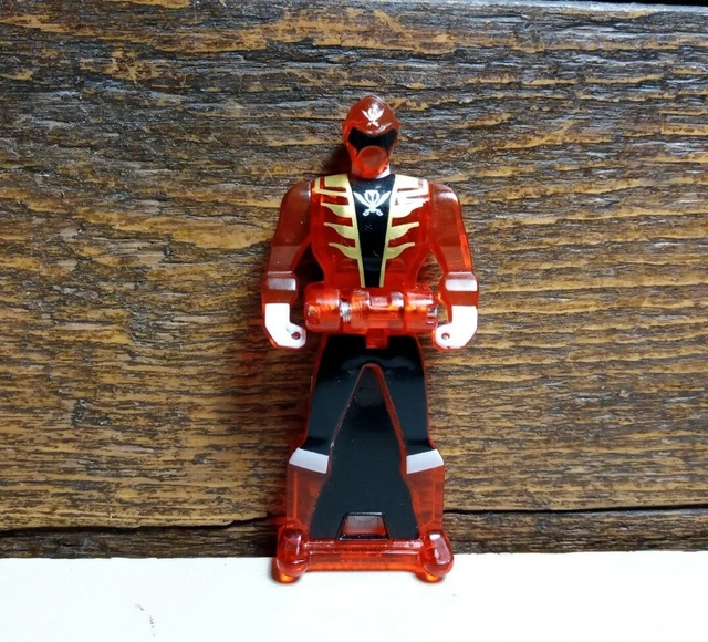 POWER RANGERS SUPER Megaforce Translucent Legendary Red Ranger Key ...