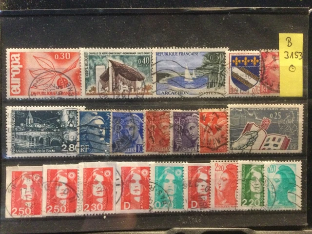 FRANKREICH 🇫🇷 Briefmarken. Gestempelt Lot B 3153 EUR 1,00 - PicClick DE