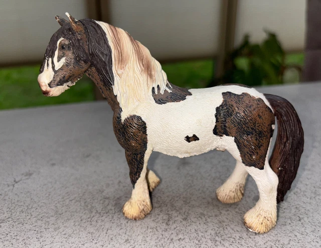 SCHLEICH TINKER HORSE Stallion 13625 RARE RETIRED £11.12 - PicClick UK