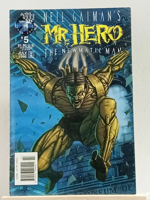 NEIL GAIMAN'S MR Hero - The Newmatic Man - Tekno Comics - 1995 - FN/VFN ...
