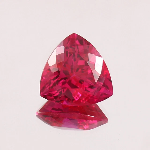 AAA+ NATUREL SANS Défaut Mozambique Rubis Rouge Libre Trillion Gemme ...