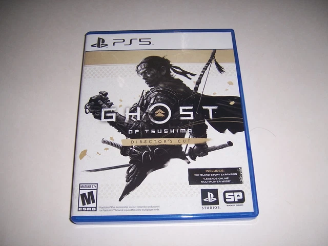 AUTHENTIC REPLACEMENT CASE ONLY Ghost of Tsushima PlayStation 5 PS5 Box ...