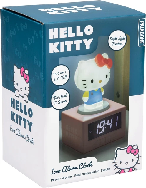 HELLO KITTY - Icon Lamp Alarm Clock 4,7i NEW $54.79 - PicClick AU