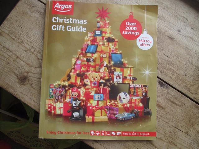 ARGOS CHRISTMAS GIFT Guide 2011 £13.00 - PicClick UK