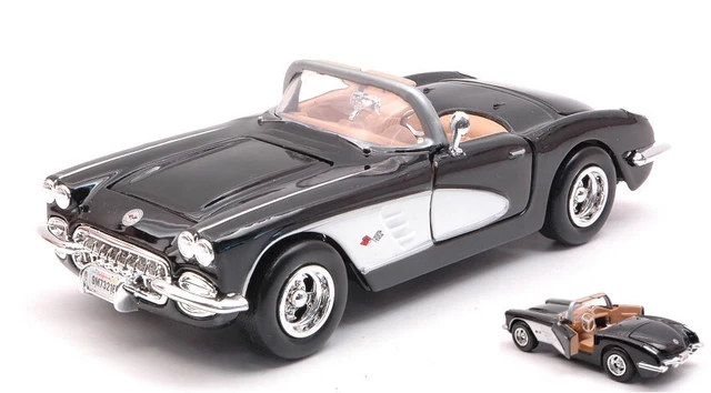 COCHE AUTO ESCALA 1:24 Chevrolet Corvette miniaturas automodelismo ...