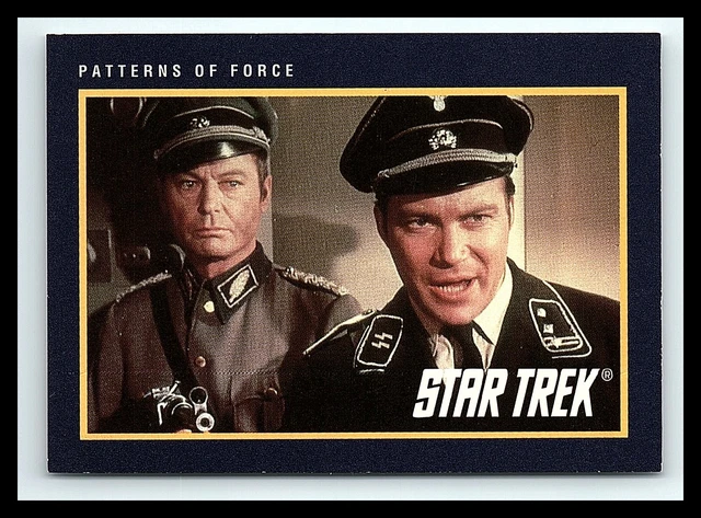 PATTERNS OF FORCE Star Trek 25th Anniversary 1991 Impel Trading Card ...