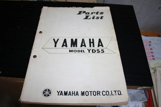 YAMAHA YDS5 ILLUSTRATED parts list book. $25.00 - PicClick AU