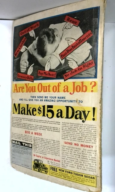 ARGOSY PART 4: Argosy Weekly Aug 16 1930 Vol. 214 #4 FR Low Grade £5.92 ...