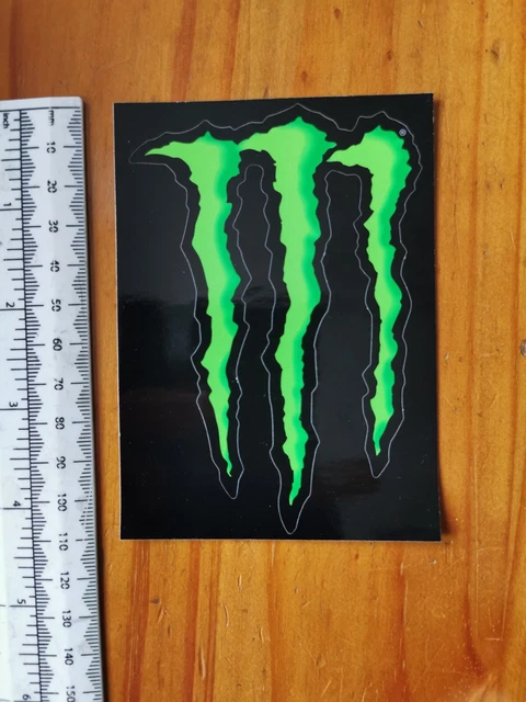 MONSTER ENERGY DRINK Sticker 110mm x 80mm claw decal ISLE OF MAN TT £1. ...