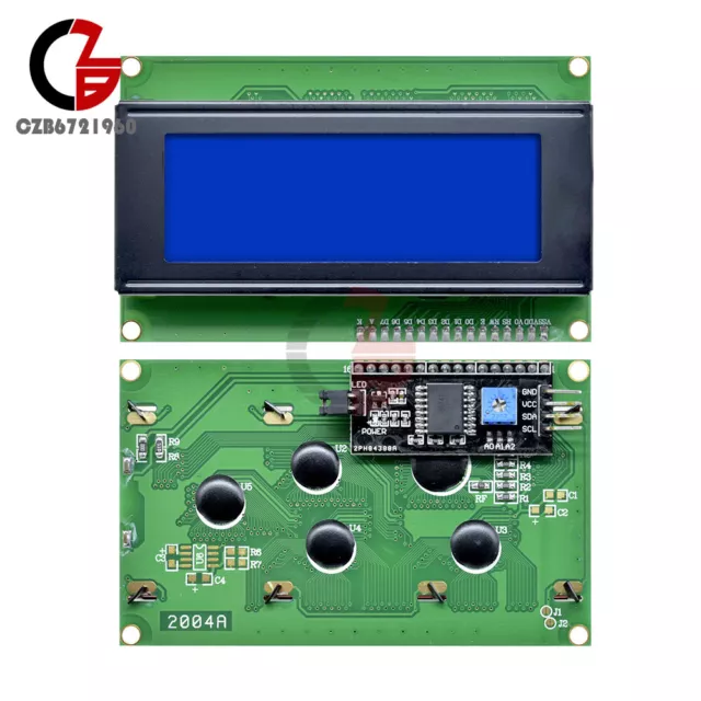BLUE DISPLAY IIC/I2C/TWI/SP I Serial Interface2004 20X4 Character LCD ... BLUE DISPLAY IIC/I2C/TWI/SP I Serial Interface2004 20X4 Character LCD ...