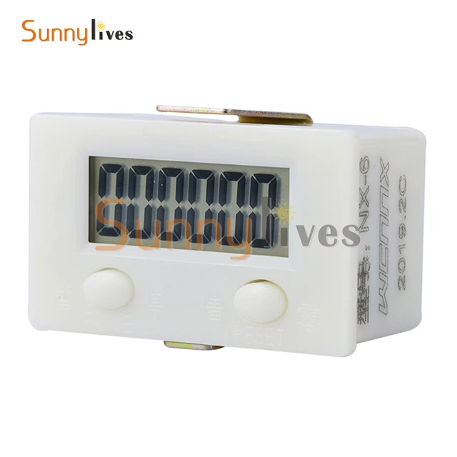 5 DIGITS/6 DIGITS Automatic Sensor Electronic Counter LCD Screen ...