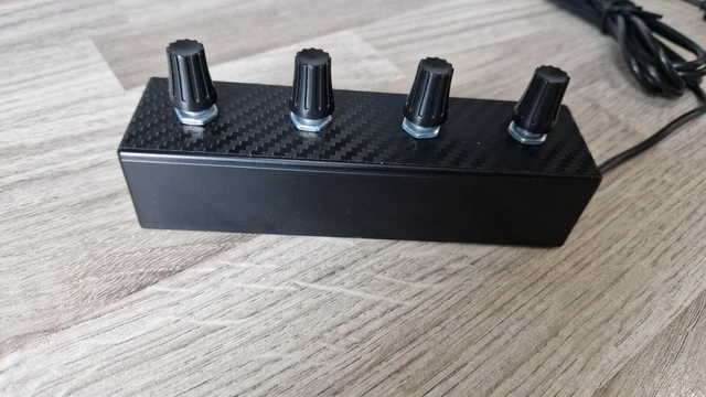 4 ROTARY BUTTON Box for PC/consoles sim racing/flight/sim/ets2 £34.99 ...