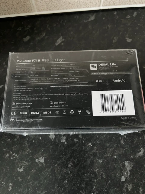 FALCONEYES POCKELITE F7 II LED light £83.90 - PicClick UK