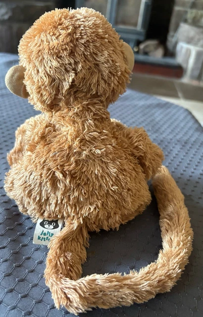 JELLYCAT BOPPITY BOING Monkey - Rare & Retired -Sound Making Soft Plush ...