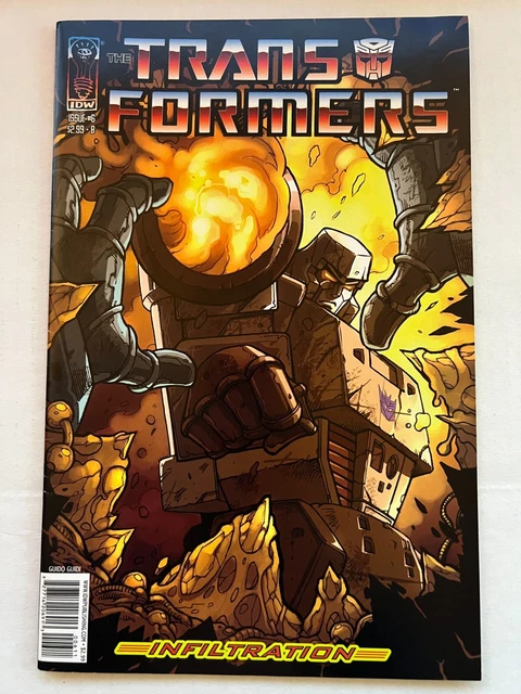 THE TRANSFORMERS: INFILTRATION #6B (IDW Comics, 2006) Cover B variante ...