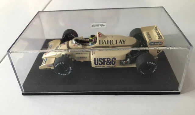 F1 1/43 ARROWS BMW A8 Grand Prix Europe 1985 G. Berger #17 Minichamps ...