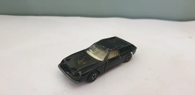 MATCHBOX SUPERFAST TRANSITIONAL No 5 Lotus Europa RARE Black Japanese ...