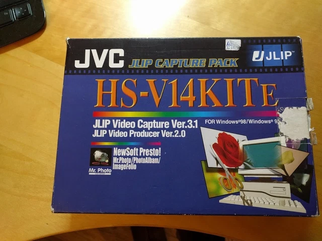 JVC JLIP VIDEO Capture Pack HS-V14KITE £5.00 - PicClick UK