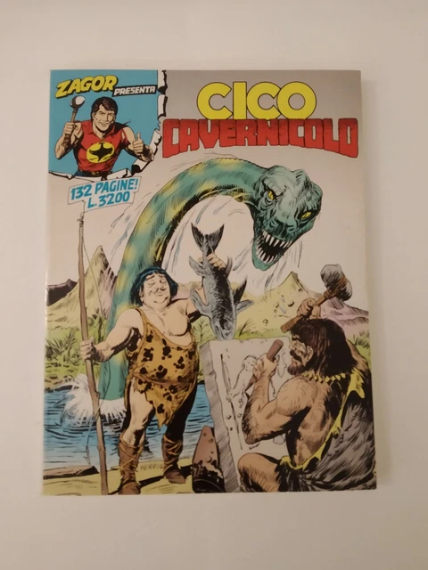 ZAGOR PRÉSENTE CICO - Cico Homme des Cavernes N.9 - Bonelli Editeur EUR 2,74 - PicClick FR
