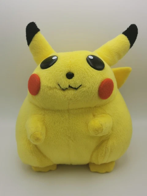 VINTAGE PIKACHU POKEMON Plush Soft Toy Fat Pikachu 90s Y2K £14.99 ...