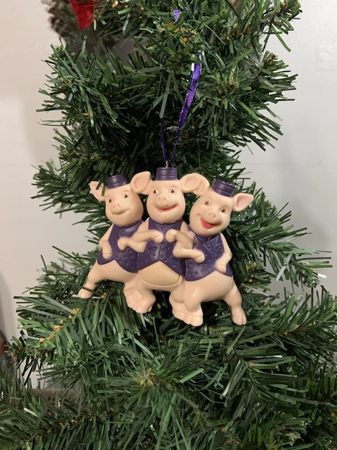 SHREK THREE LITTLE Pigs Christmas Ornament £6.88 - PicClick UK